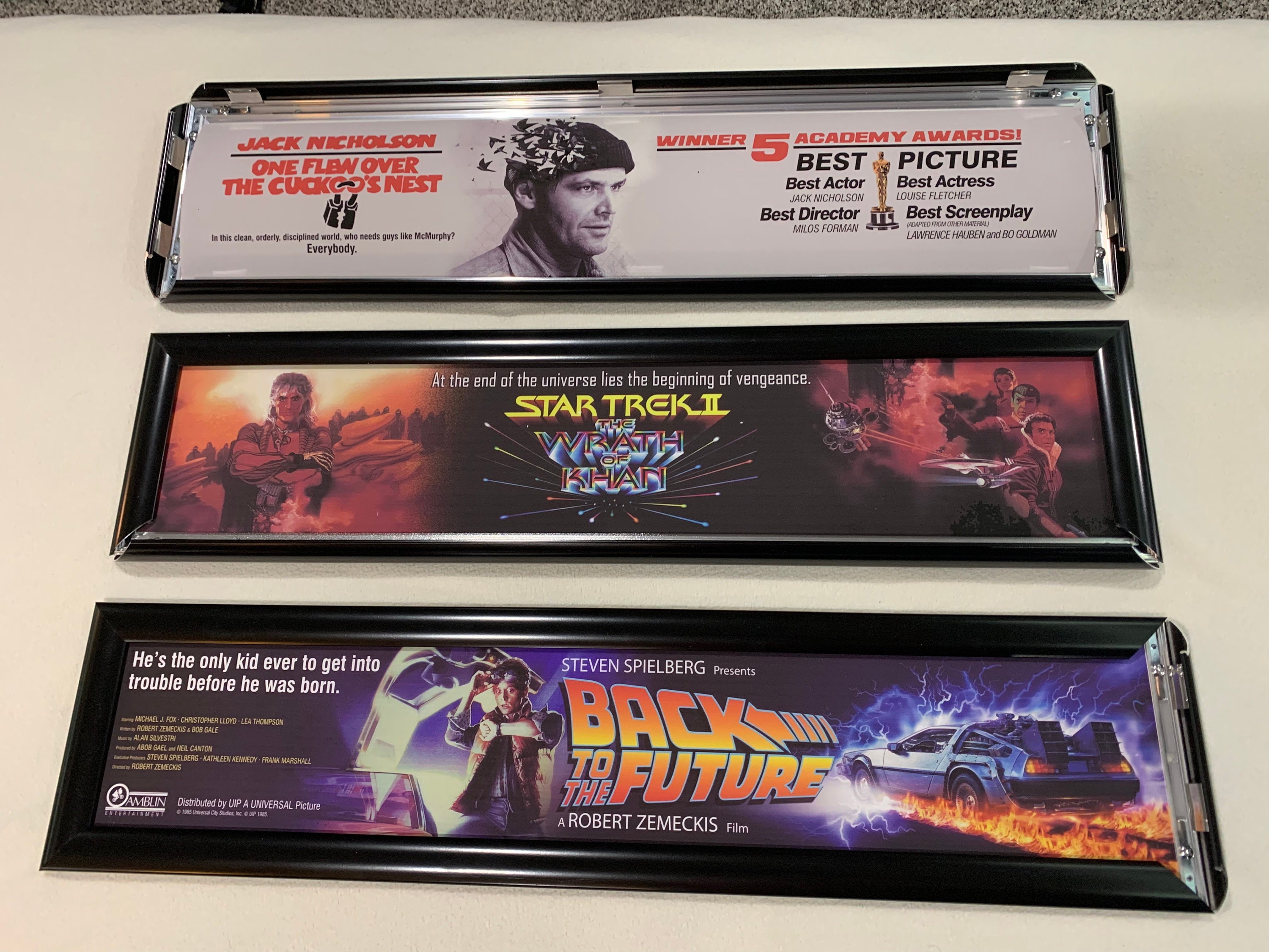 TWO 2.5x11 Mylar Movie Poster Snap Frame From the - Etsy