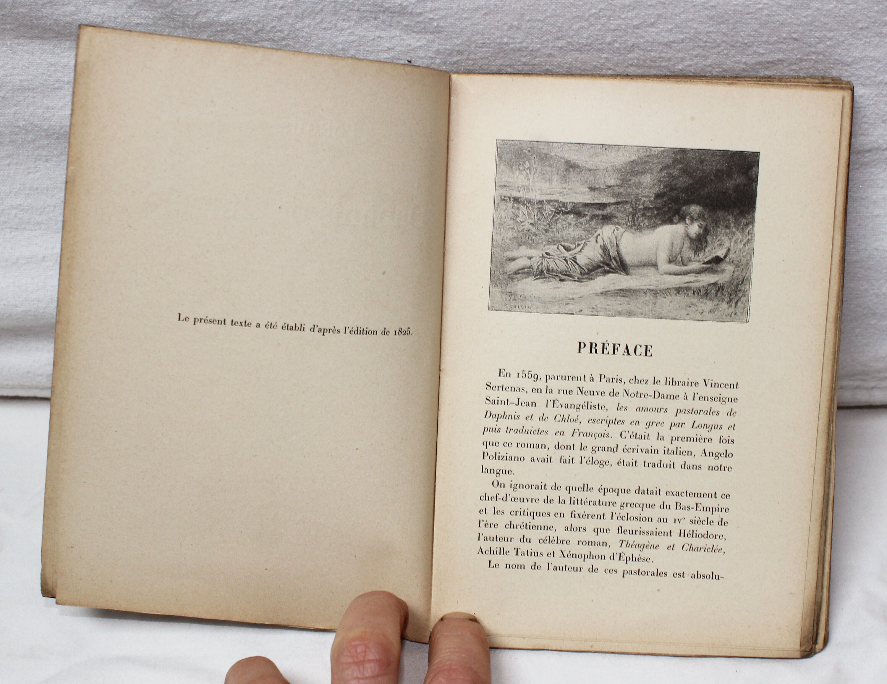 Daphnis Et Chloe by Longus Illustrated by Raphael Collin - Etsy