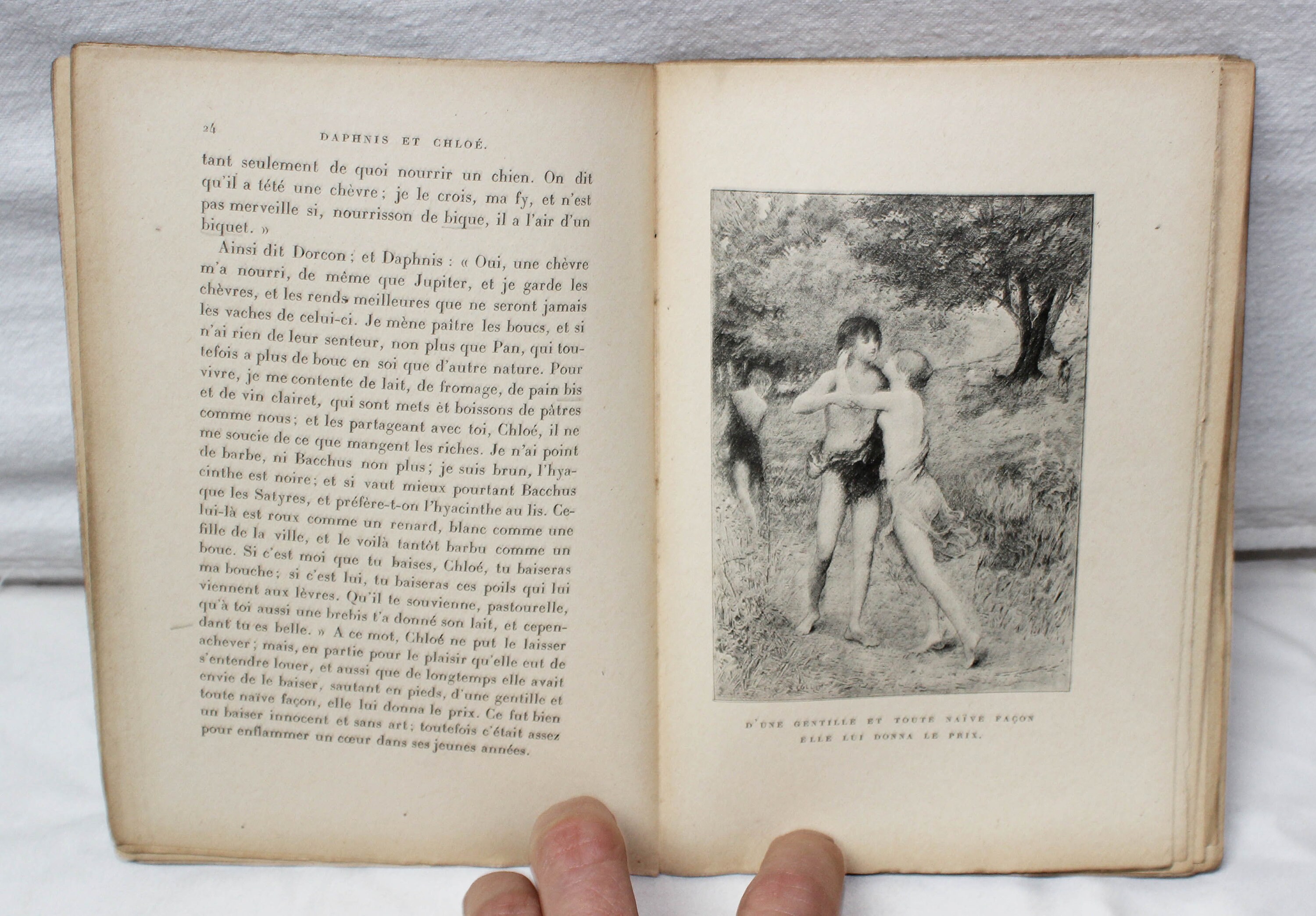 Daphnis Et Chloe by Longus Illustrated by Raphael Collin - Etsy