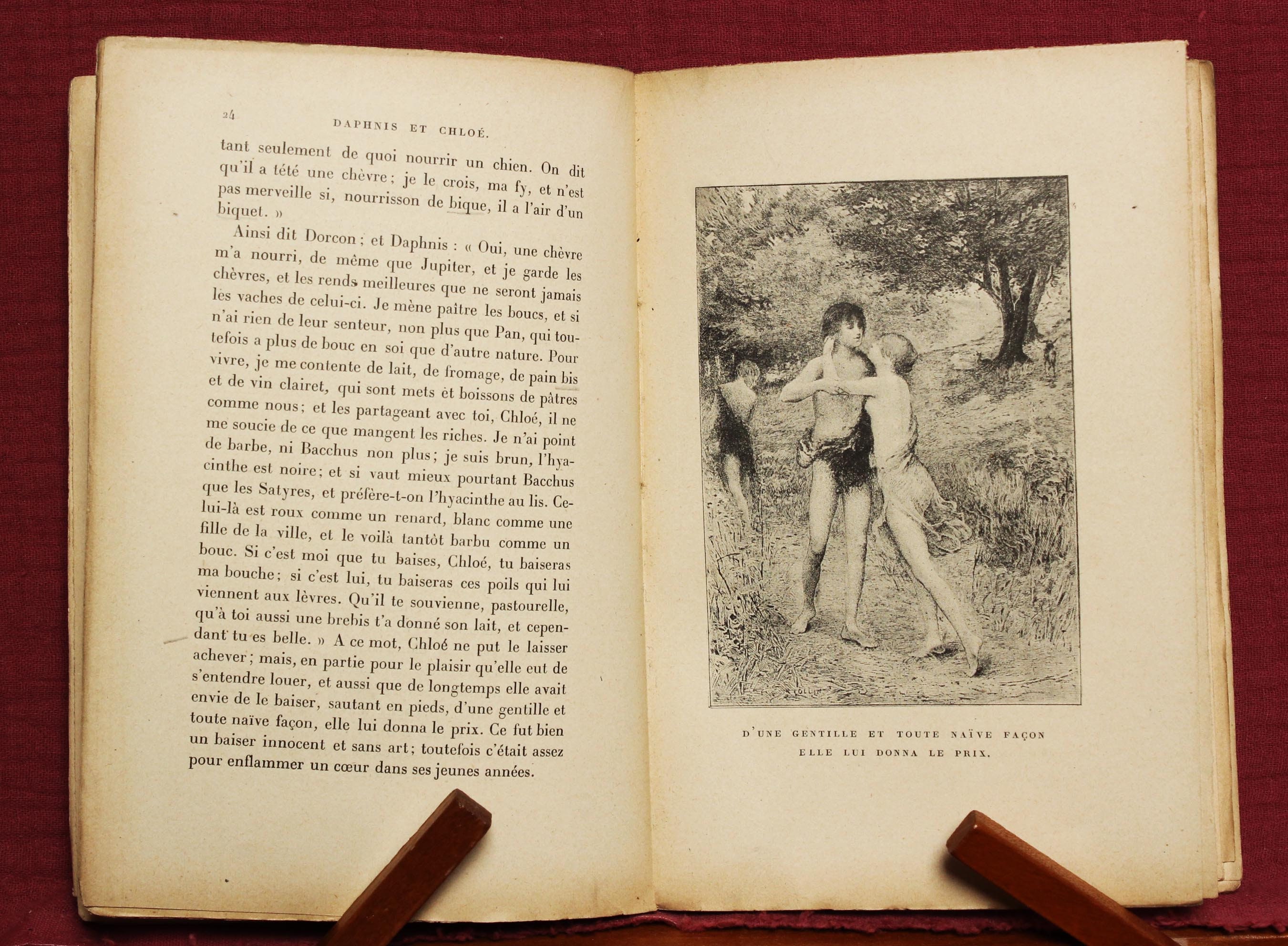 Daphnis Et Chloe by Longus Illustrated by Raphael Collin 1899 - Etsy
