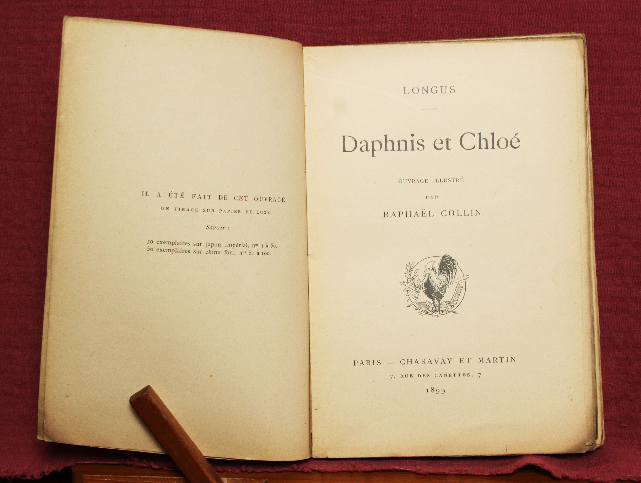 Daphnis Et Chloe by Longus Illustrated by Raphael Collin 1899 - Etsy