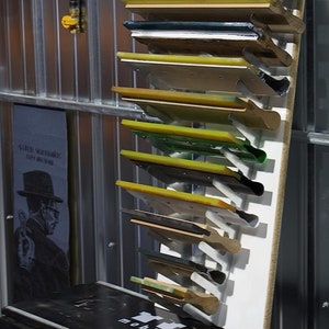 12 Place Squeegee Rack/holder - for Screen Printing - Etsy