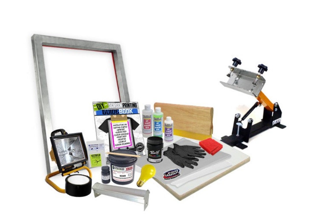 DIY Shocker 101 Screen Printing Kit - Burn Your Own Screens - Etsy