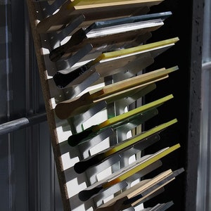 12 Place Squeegee Rack/holder - for Screen Printing - Etsy