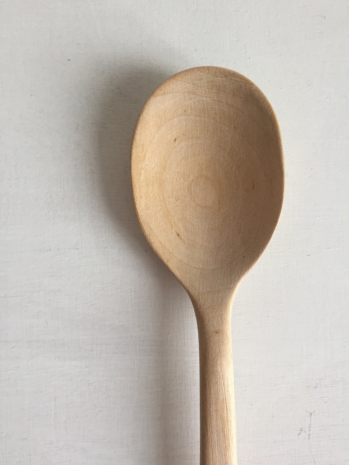Medium All-purpose Wooden Spoon / Hancrafted / Long Handle - Etsy