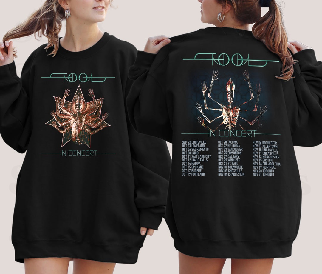 Tool Band Shirt Tool in Concert Sweatshirt Tool Band Tour - Etsy