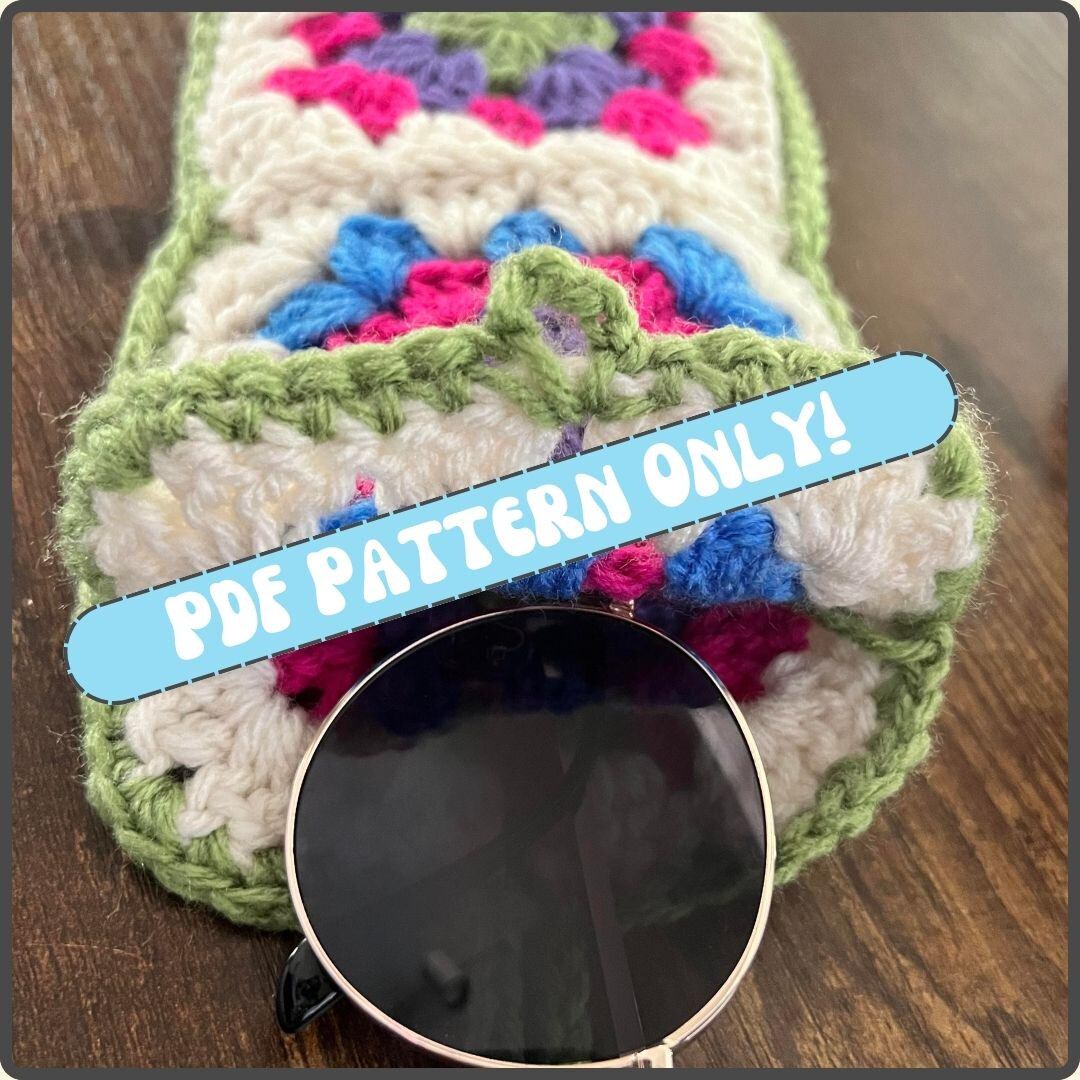 Crochet Glasses Case-- *PDF PATTERN ONLY!*-- Glasses Case-- Eyewear Holder-- Crochet Pattern - Etsy