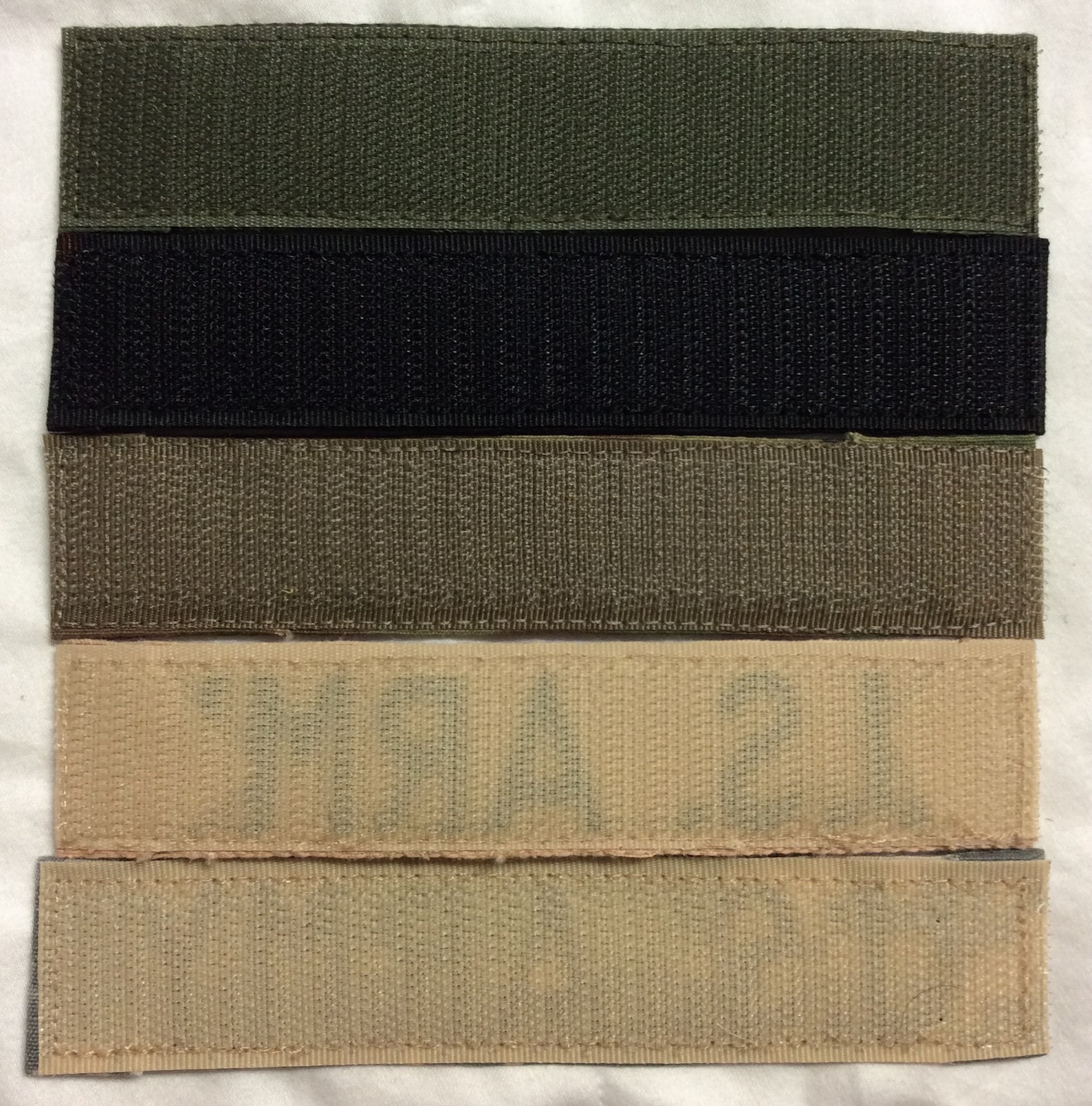 CUSTOM Embroidered NAME TAPE With Hook Fastener - Etsy