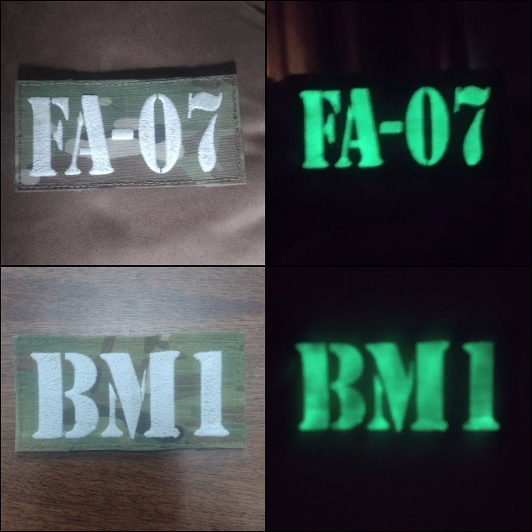 CUSTOM Embroidered CALLSIGN PATCH With Hook Fastener - Etsy