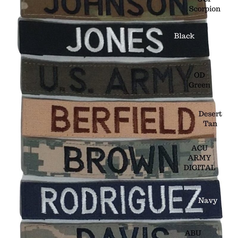 Custom Velcro Name Tag - Etsy