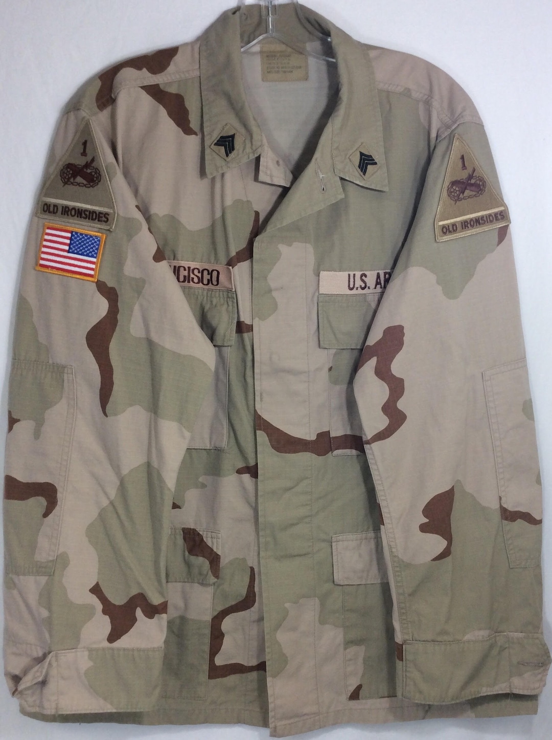 Desert Camo Combat Jacket Medium Regular, Pre-owned - Etsy
