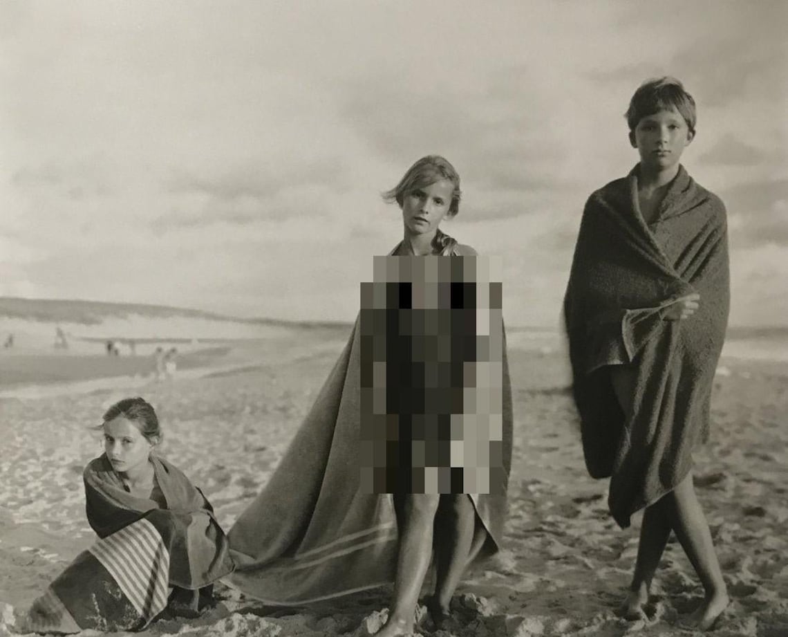 Sally Mann Holding the Weasel 1989 | Etsy