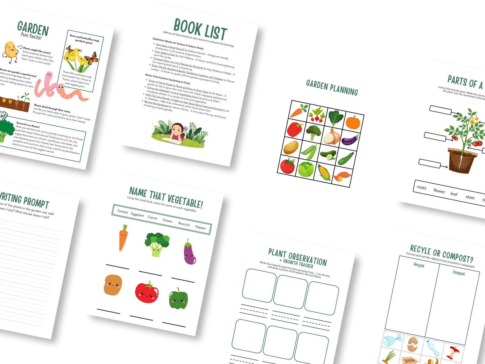 Elementary Age Gardening Unit Study | Homeschool Gardening Curriculum ...