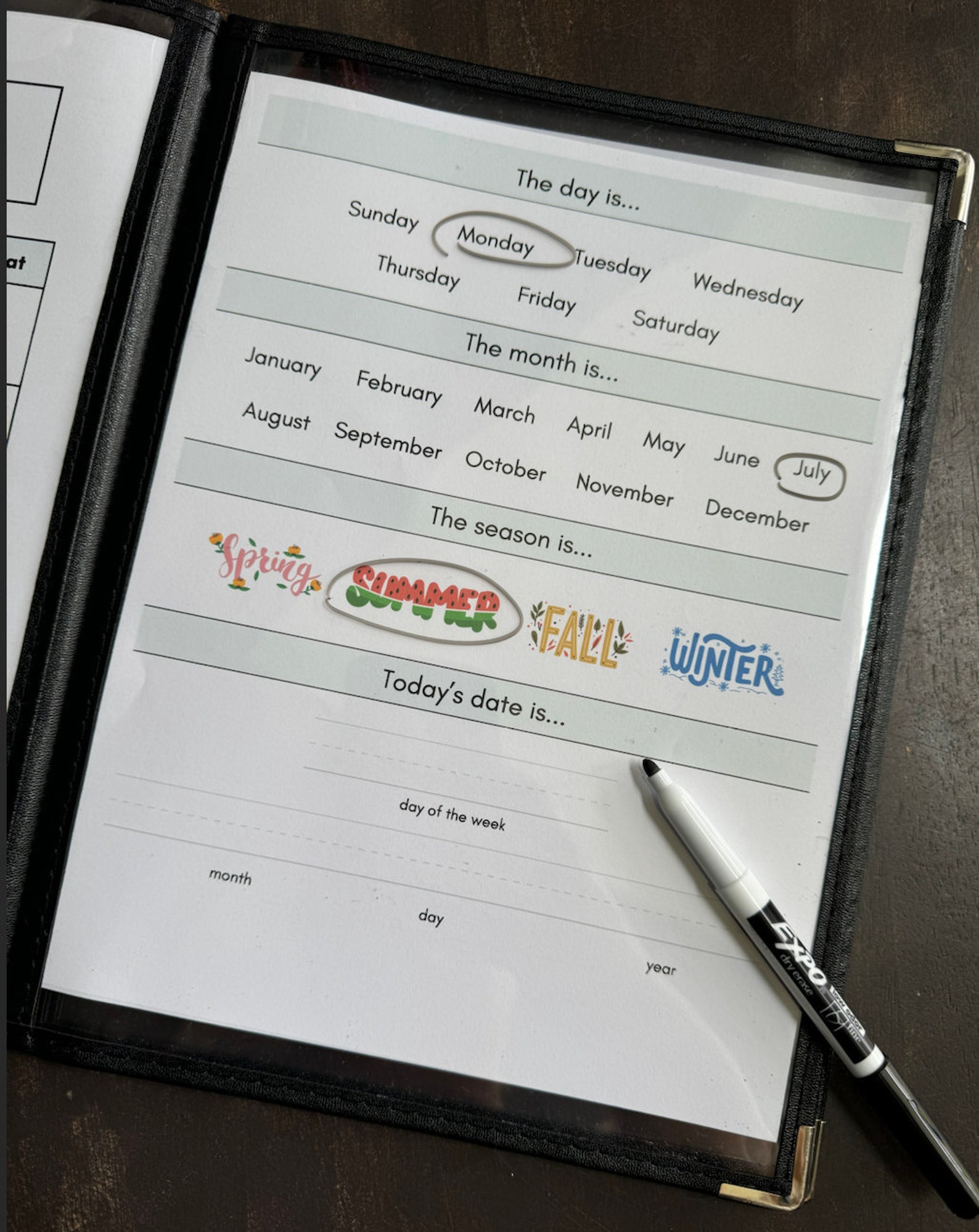 Elementary Homeschool Morning Menu | Digital PDF | Instant Download ...