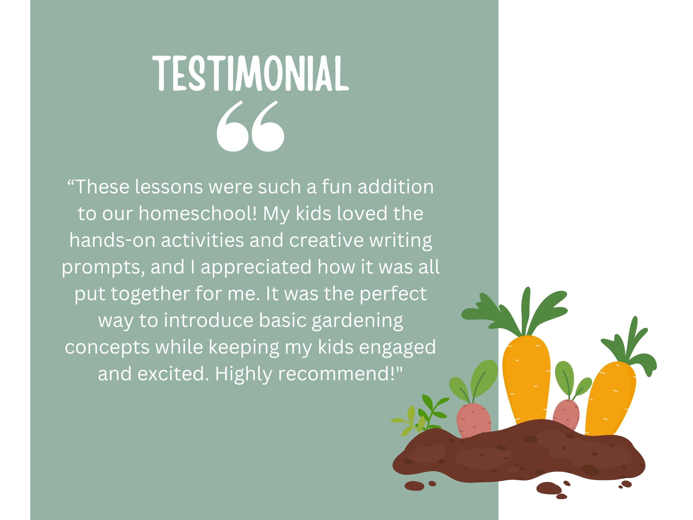 Elementary Age Gardening Unit Study | Homeschool Gardening Curriculum ...