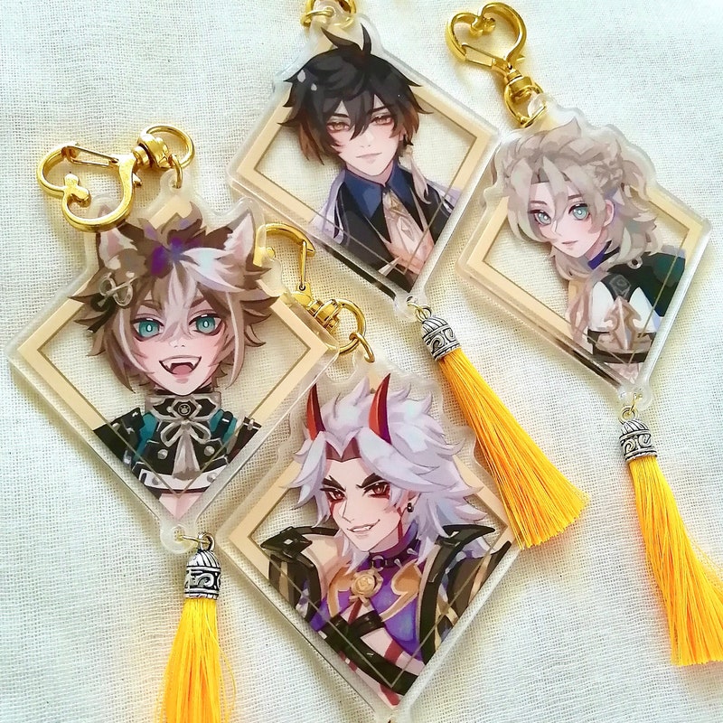 Arataki Itto Keychain - Etsy