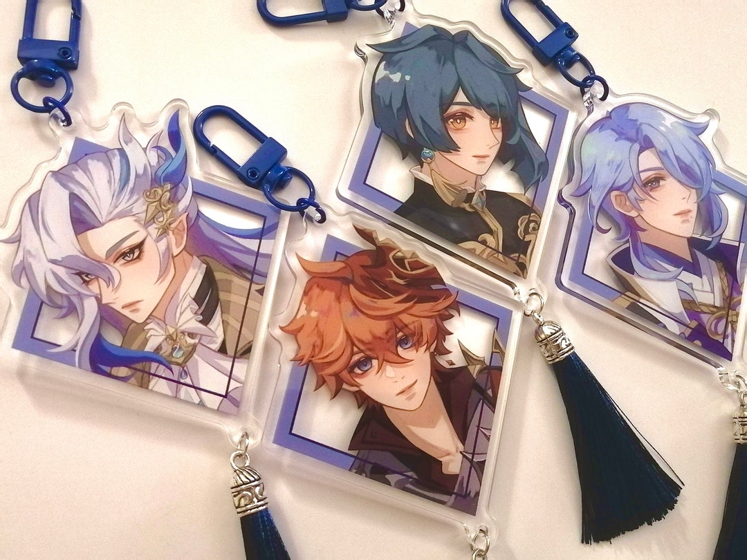 ACRYLIC CHARM - Hydro Bros Set (tassel) - Etsy