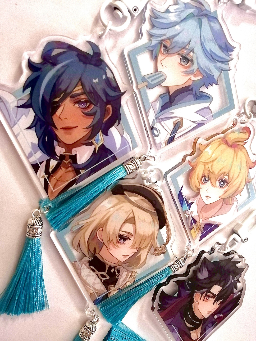 ACRYLIC CHARM - Cryo Bros Set (tassel) - Etsy