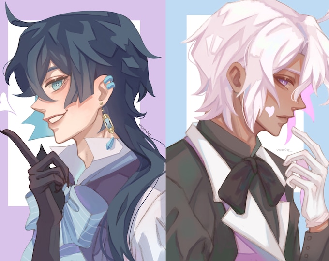 PRINT Vanoé Set v-day - Etsy