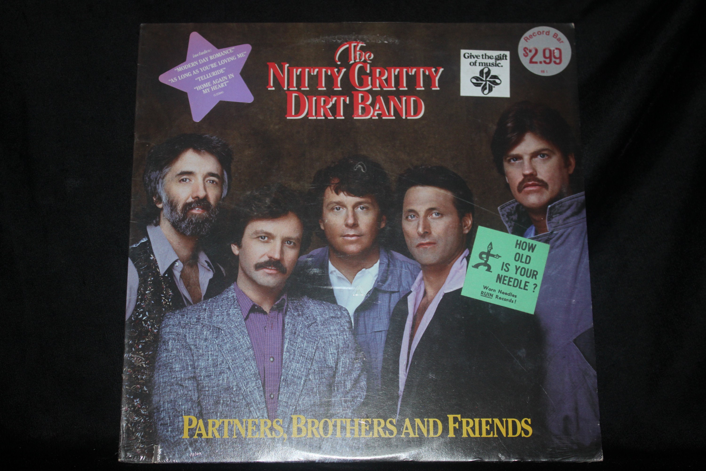 Nitty Gritty Dirt Band "partners, Brothers & Friends" LP 1985 Warner ...