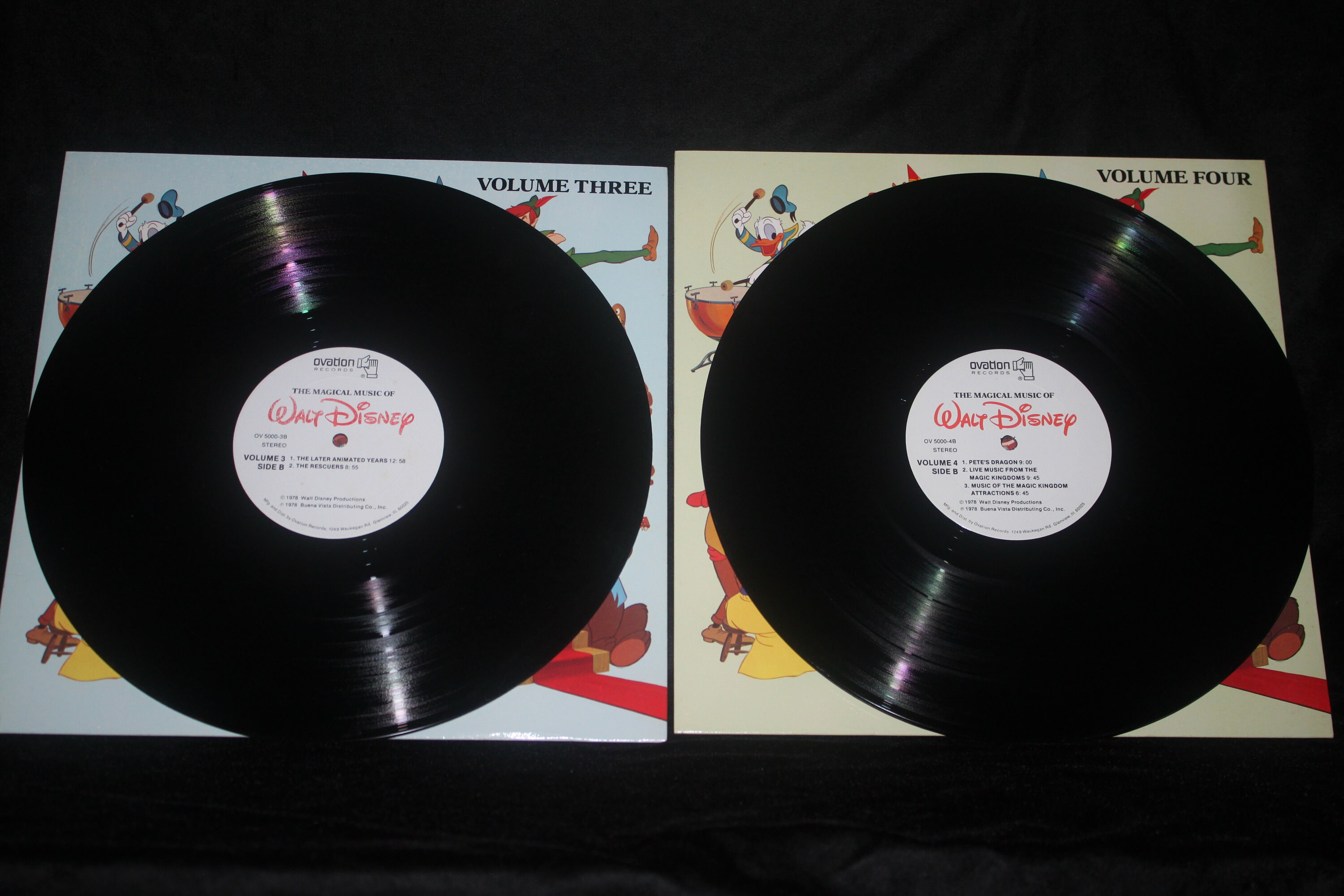 Magical Music of Walt Disney 4 LP Box Set W/color Photo 48 Pg - Etsy