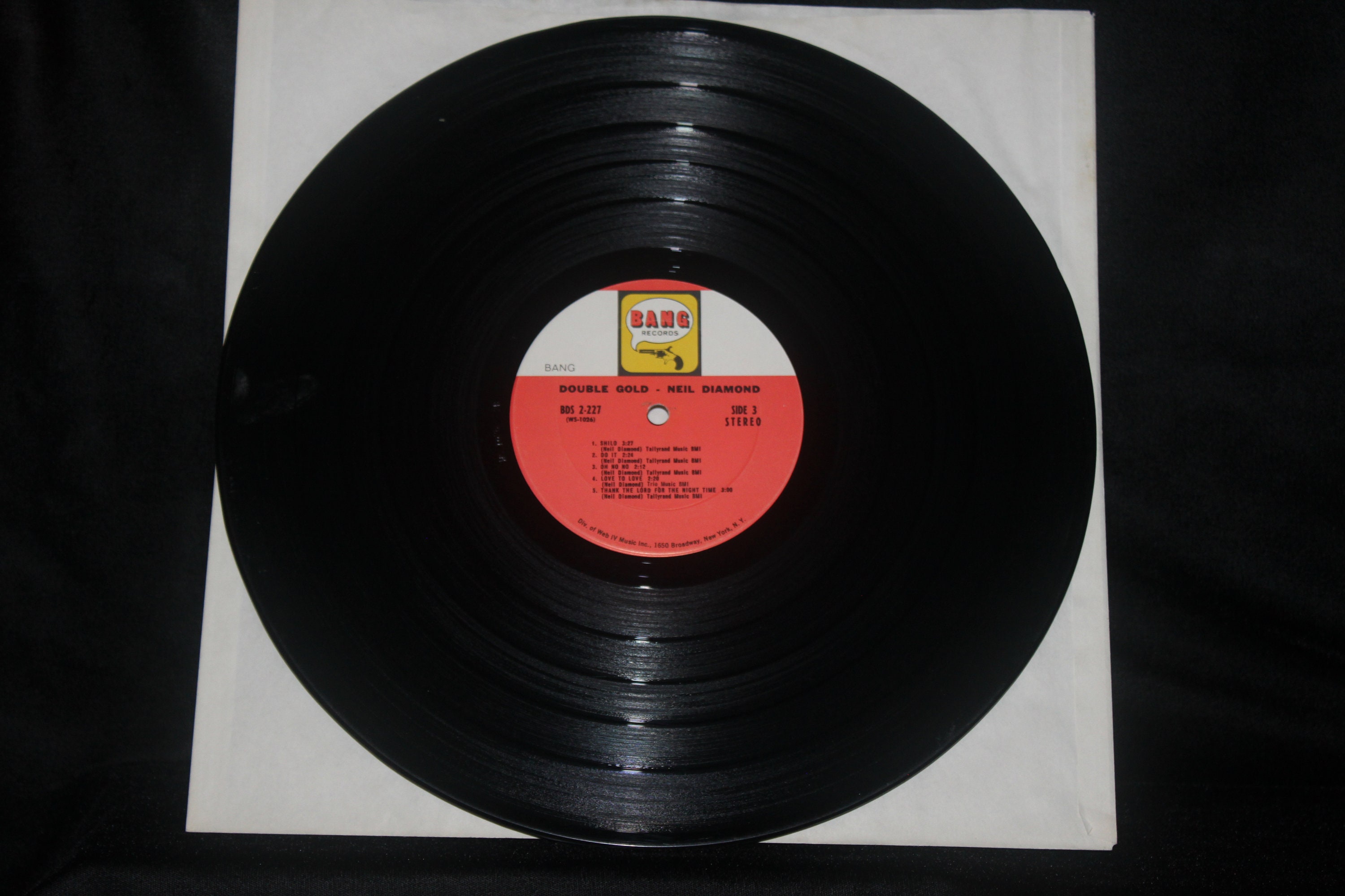 Neil Diamond double Gold 2 LP Set 1972 1st Press BDS2-227 Kentucky ...