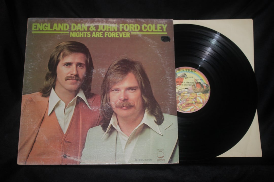 England Dan & John Ford Coley "nights Are Forever" LP 1976 Big Tree BT-89517 NM - Etsy