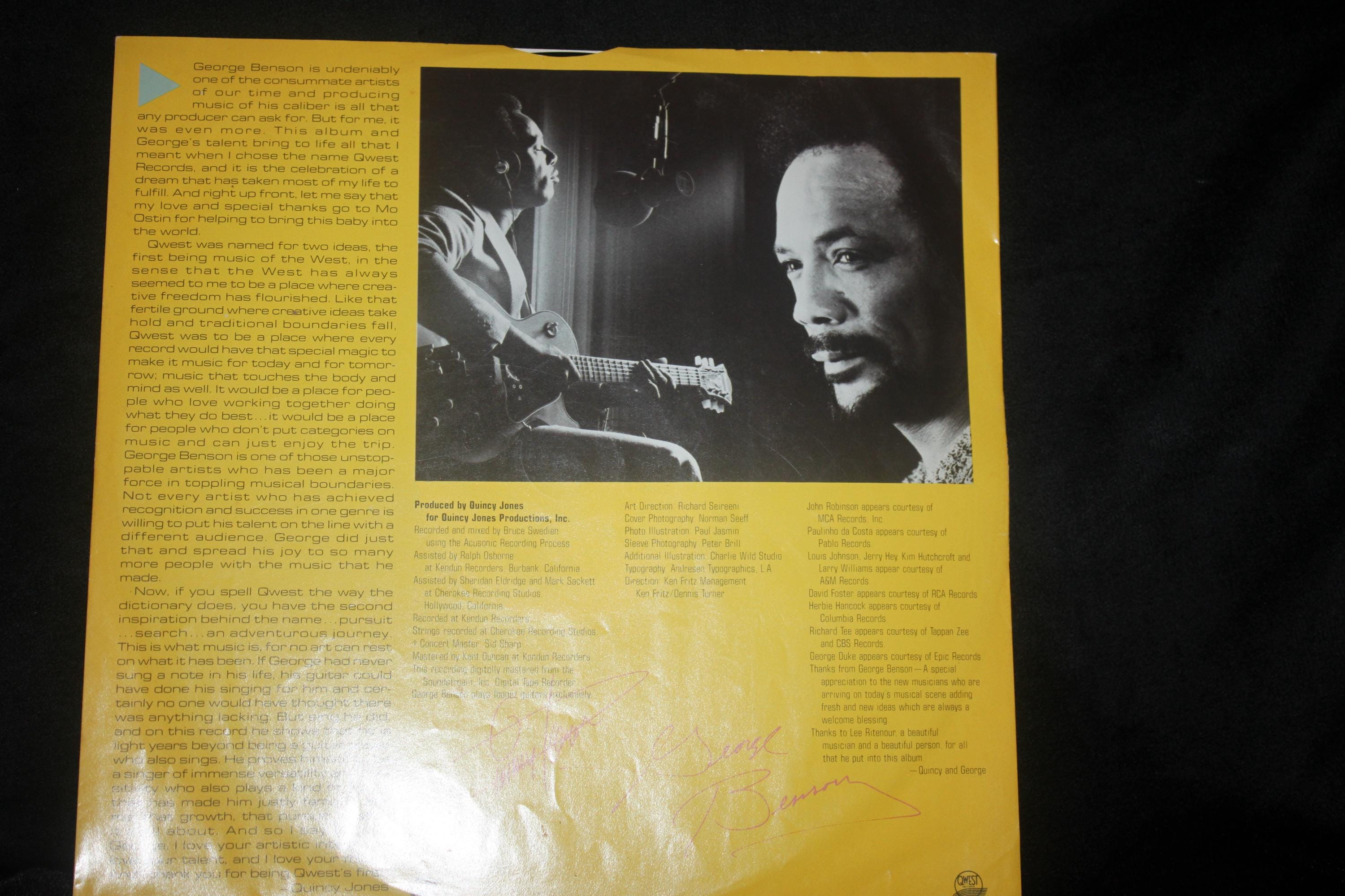 George Benson "give Me the Knight" LP 1980 Warner Bros. HS-3453 Quincy ...