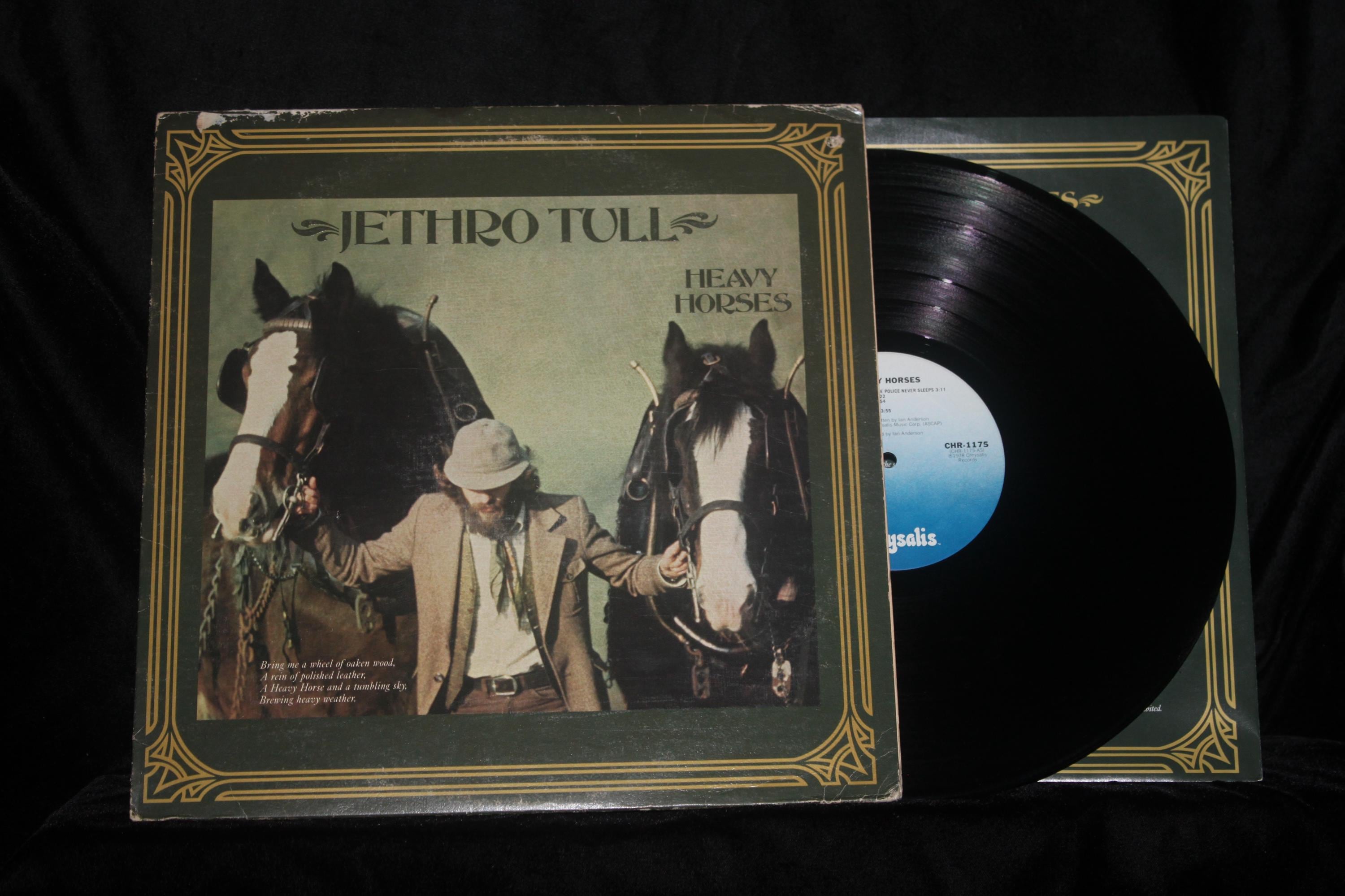 Jethro Tull "heavy Horses" LP 1978 1st Press Chrysalis CHR-1175 MINT - Etsy