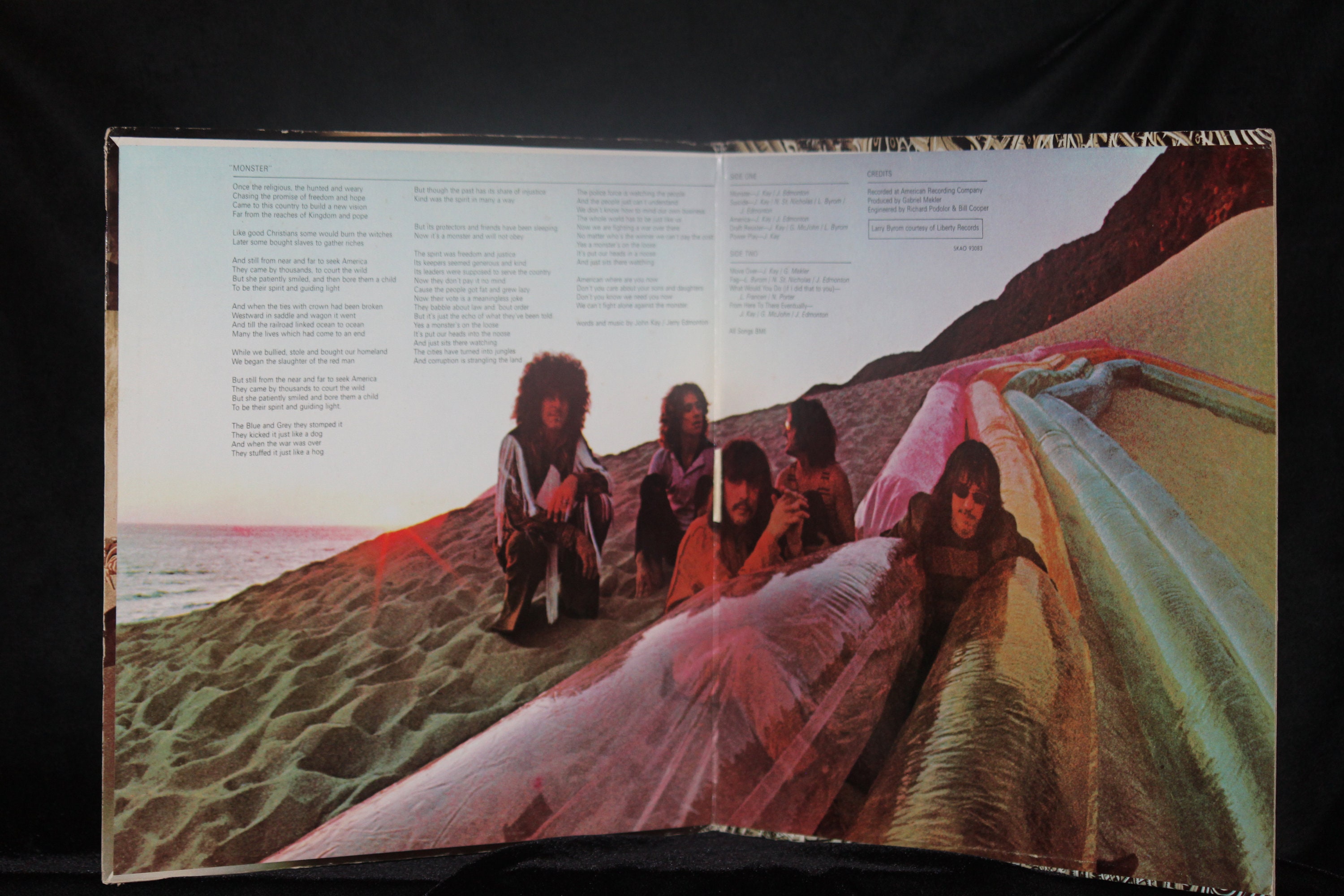 Steppenwolf "monster" LP 1969 Dunhill Records SKA0-93083 Hard Rock VG+ ...