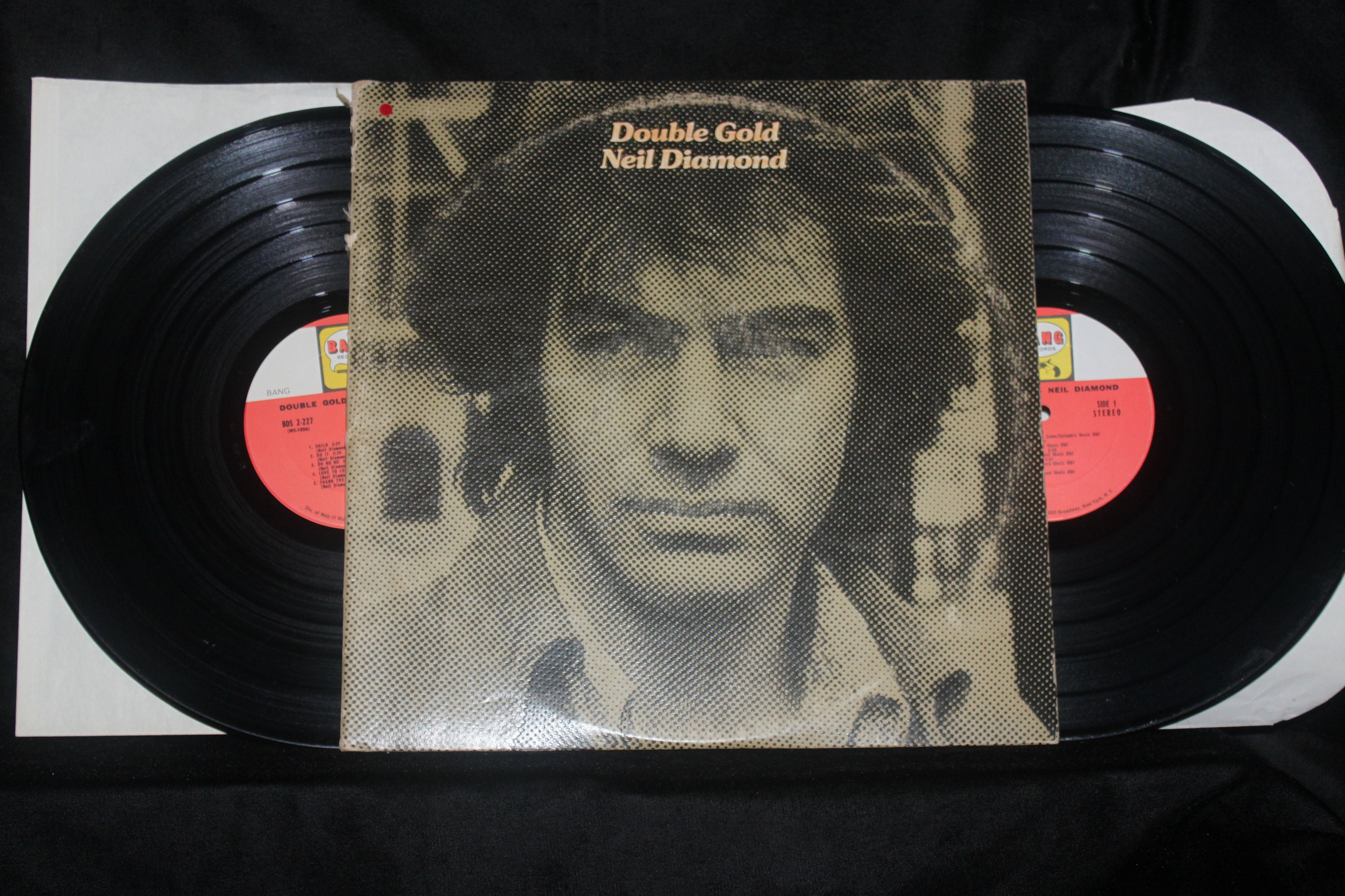 Neil Diamond double Gold 2 LP Set 1972 1st Press BDS2-227 Kentucky ...
