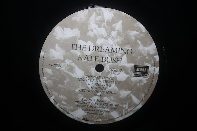 Kate Bush "the Dreaming" LP 1982 1st Press EMI Records ST-17804 ...