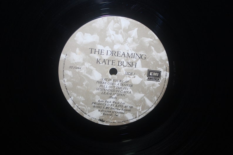 Kate Bush "the Dreaming" LP 1982 1st Press EMI Records ST-17804 ...