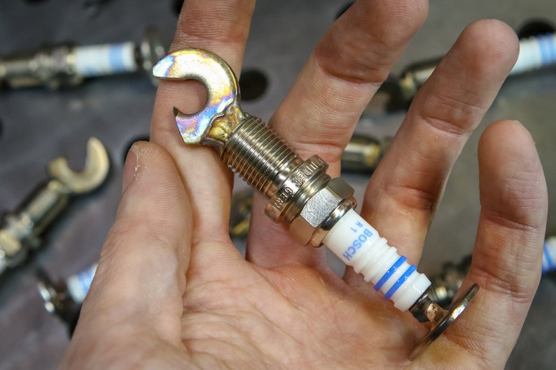 Spark Plug Bottle Opener Scrap Metal Artwork Great Gift for Your ...