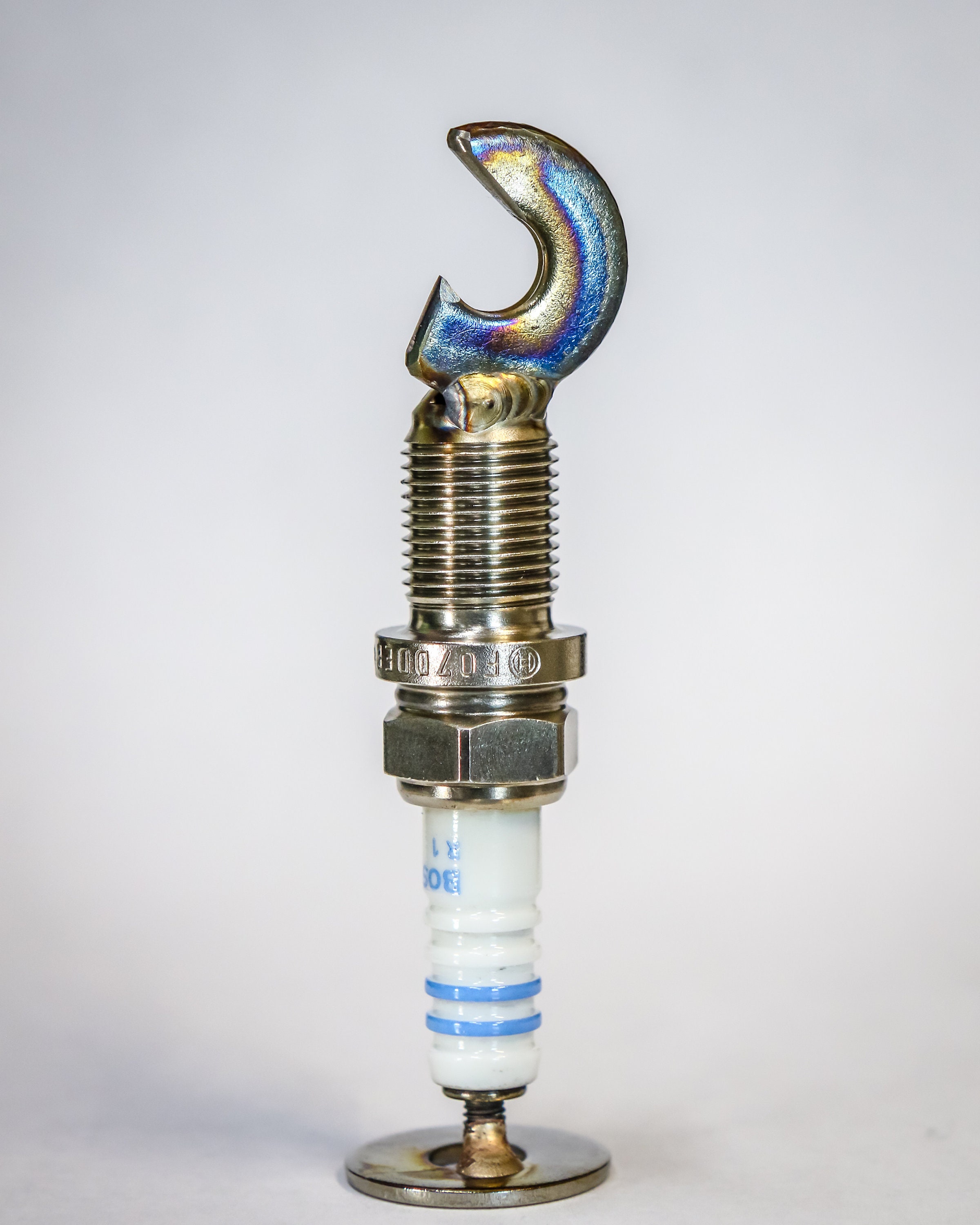 Spark Plug Bottle Opener Scrap Metal Artwork Great Gift for Your ...