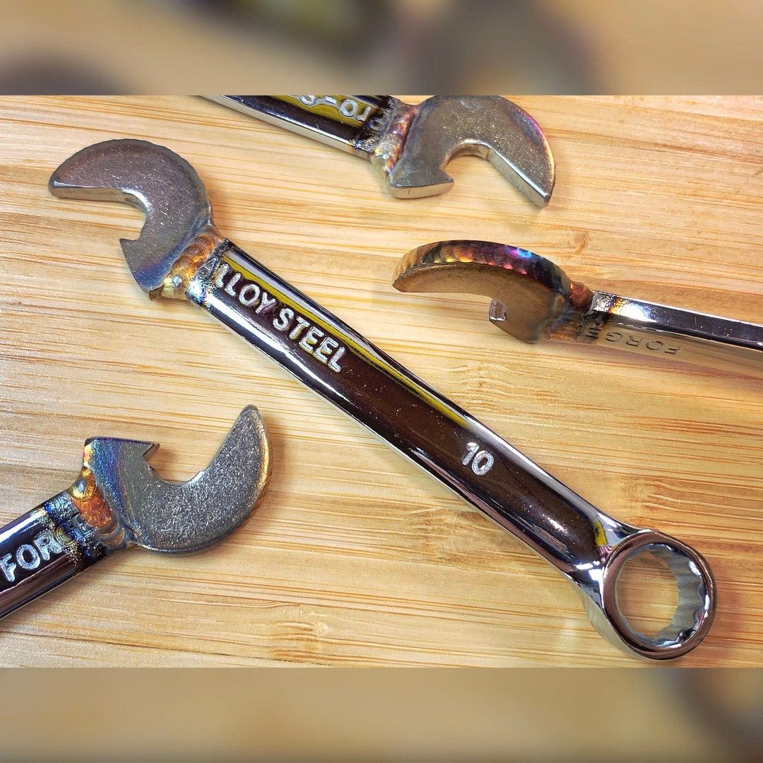 Bottle Opener 10mm Wrench Welded Garage Tool Perfect Unique Upcycled ...