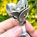 Spark Plug Rose - Scrap Metal Flower Welded Upcycled Car Parts Artwork ...