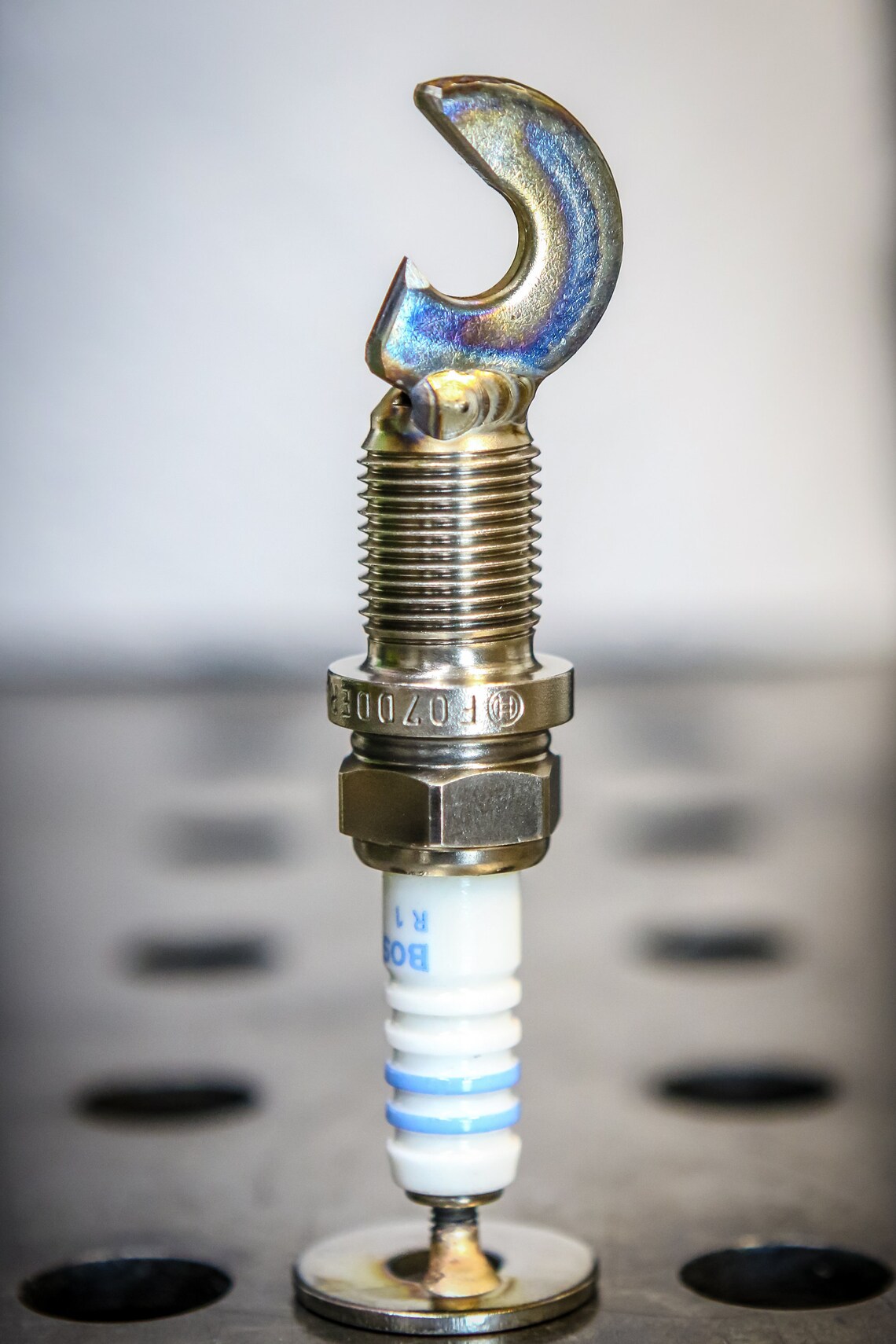 Spark Plug Bottle Opener Scrap Metal Artwork Great Gift for Your ...