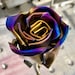 Spark Plug Flower • Scrap Metal Rose Welded Upcycled Artwork - Gift for ...