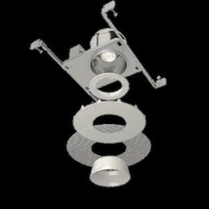 Trimless Recessed Light Kit Set With 4" IC Housing & PAR 20 LED Bulb - Etsy