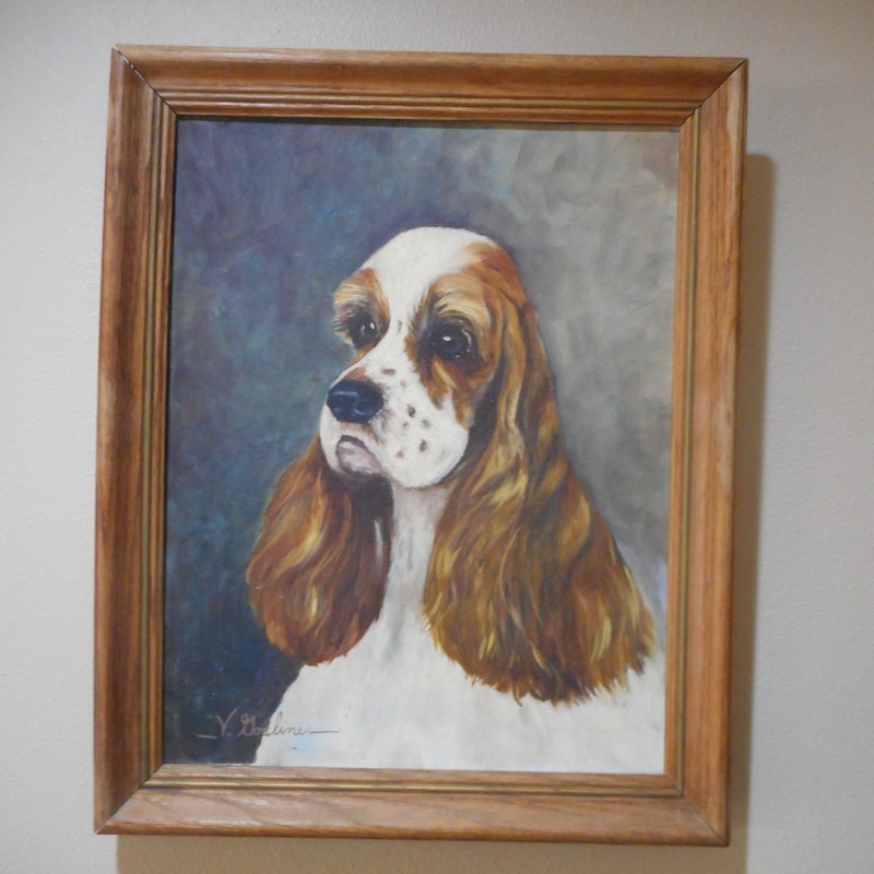 Spaniel Painting - Etsy