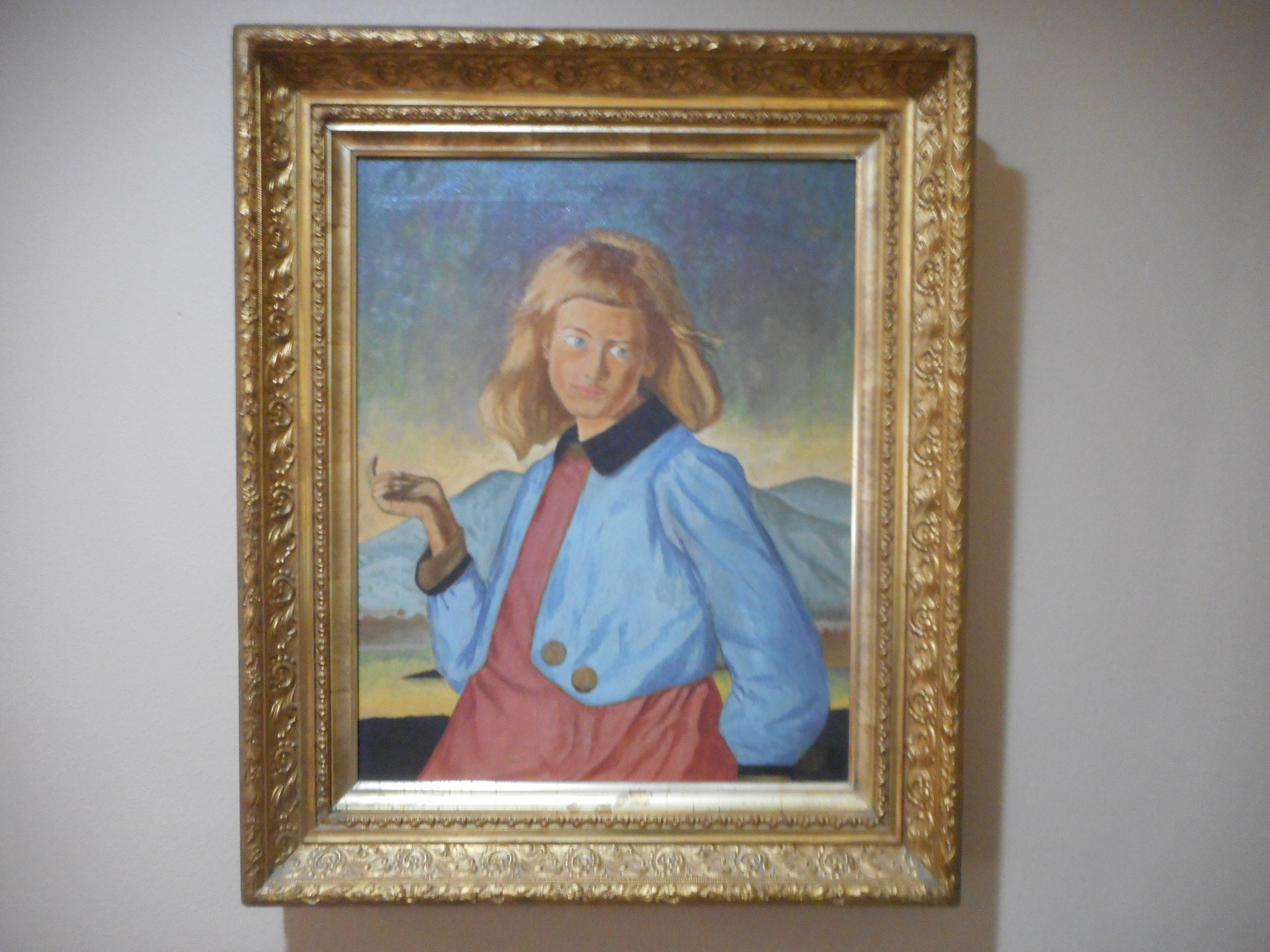 1940's Dutch Girl Portrait in Traditonal Dress in Gilt - Etsy