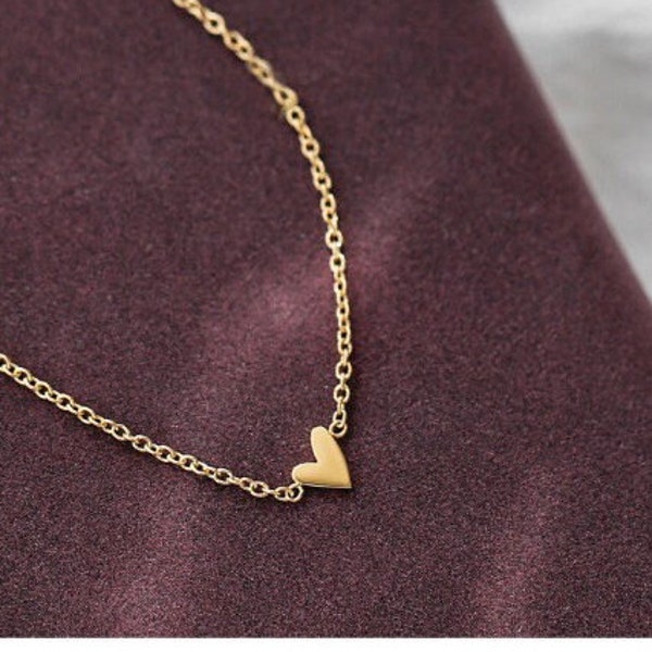 Simple Gold Necklace - Etsy