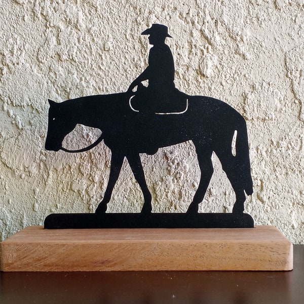 Cowboy Metal Art - Etsy