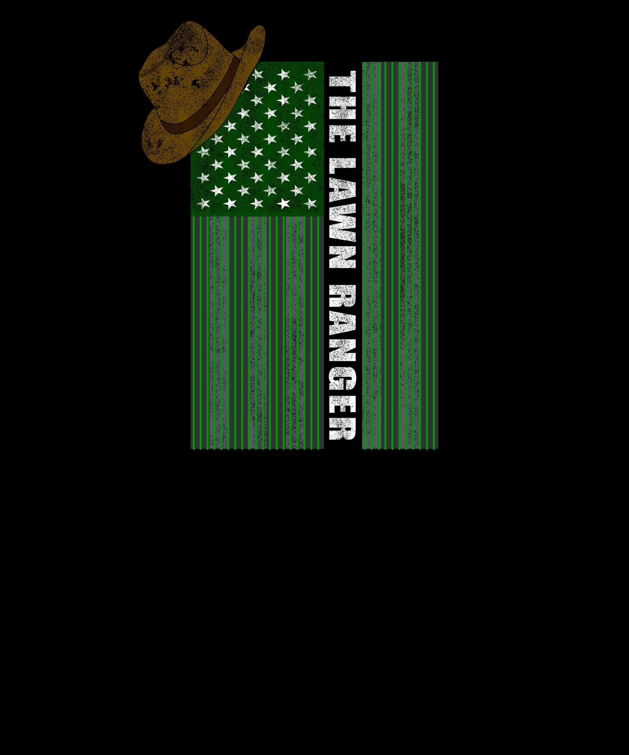 The Lawn Ranger Mowing Gardening PNG File Digital Download Printable ...