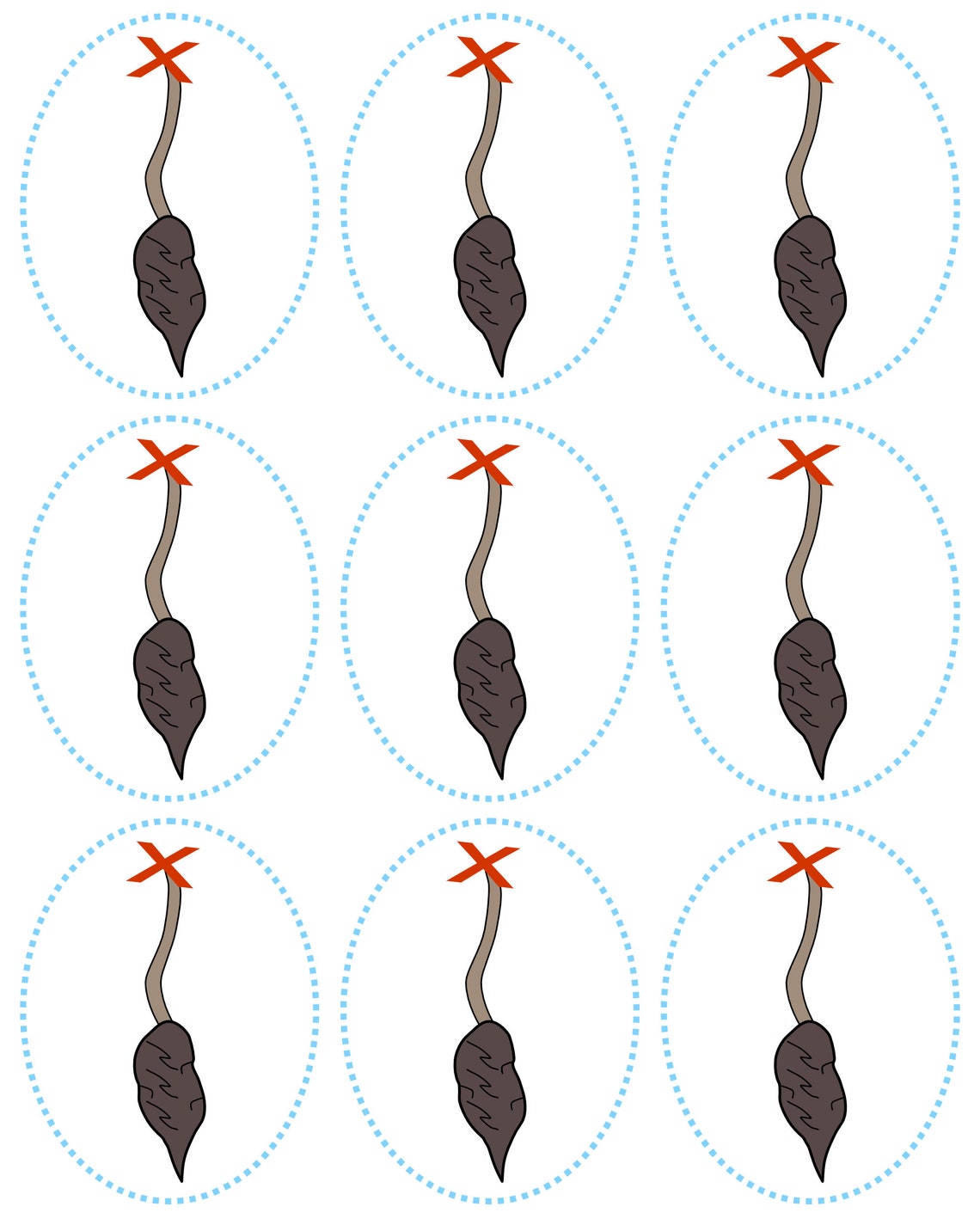 Pin the Tail on the Donkey Download Digital Printable - Etsy