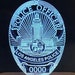 LAPD Badge Acrylic Lighted Plaque. Police Badge, Personalized Los ...