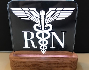 Nurse Rn Plaque | Etsy