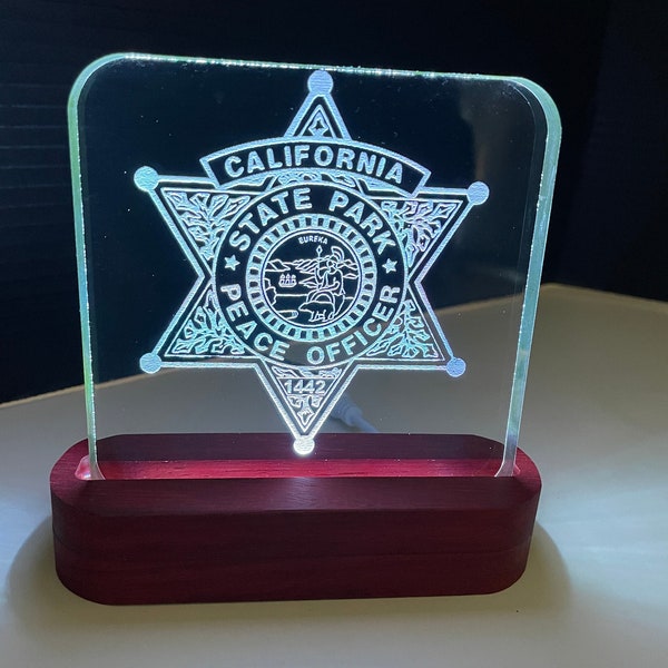 Peace Officer Badge - Etsy