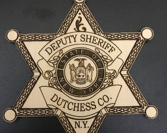 Personalized Garland Texas Police Badge Ornament Gift for | Etsy